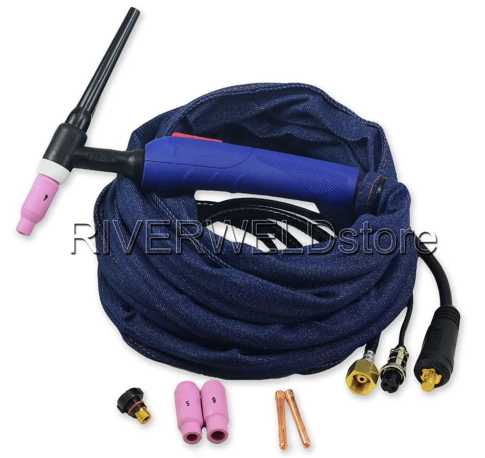 WP-17-12-12-Foot-4-Meter-150A-Air-Cooled-Tig-Welding-Torch-Complete ...