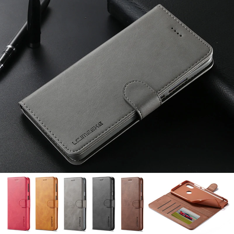 Case For Xiaomi Redmi Note 5 Case Leather Wallet Luxury Cover Redmi ...
