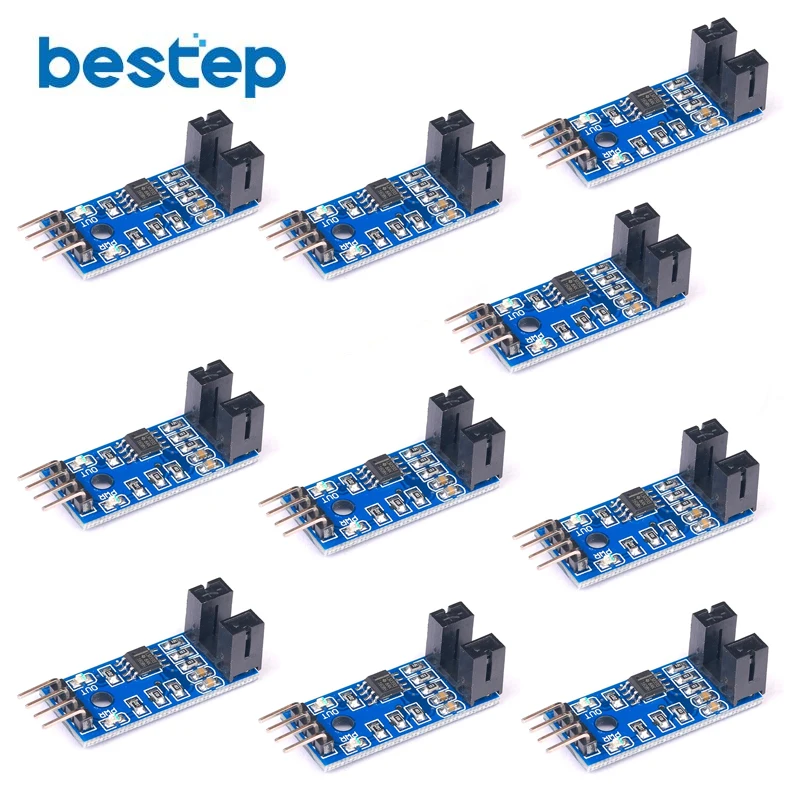 10pcs Speed Sensor Module Tacho Sensor Slot type Optocoupler Tacho ...