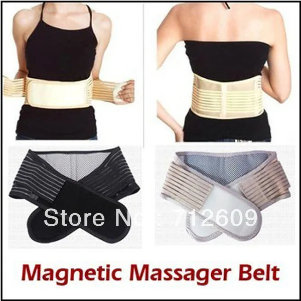 Hot Selling Free Shipping Tourmaline Magnetic Therapy Belt Lumbar Back ...