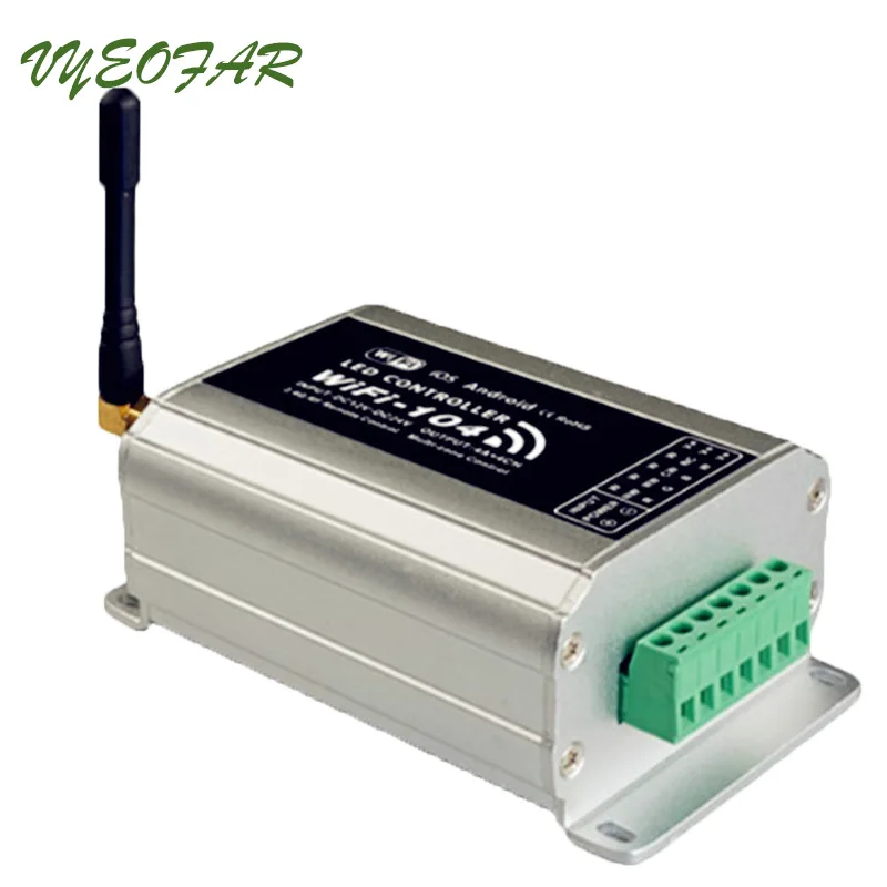 Nuevo-controlador-Wifi-LED-de-WiFi-104-con-Control-remoto-IR-M12 ...