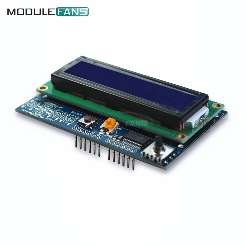 M-dulo-de-pantalla-LCD-para-Arduino-brillo-ajustable-1602LCD-1602-I2C ...