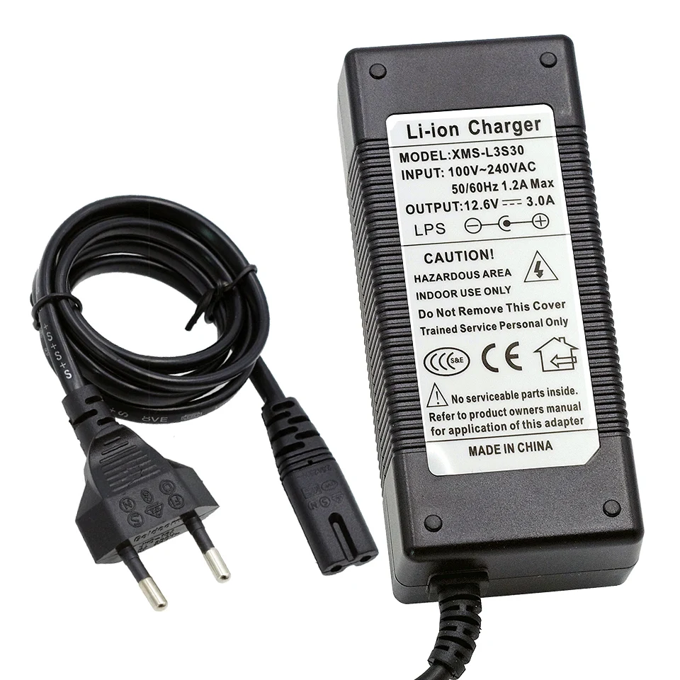 VariCore Real Power Supply Li ion Charger 12.6V 3A AC 100 240V ...