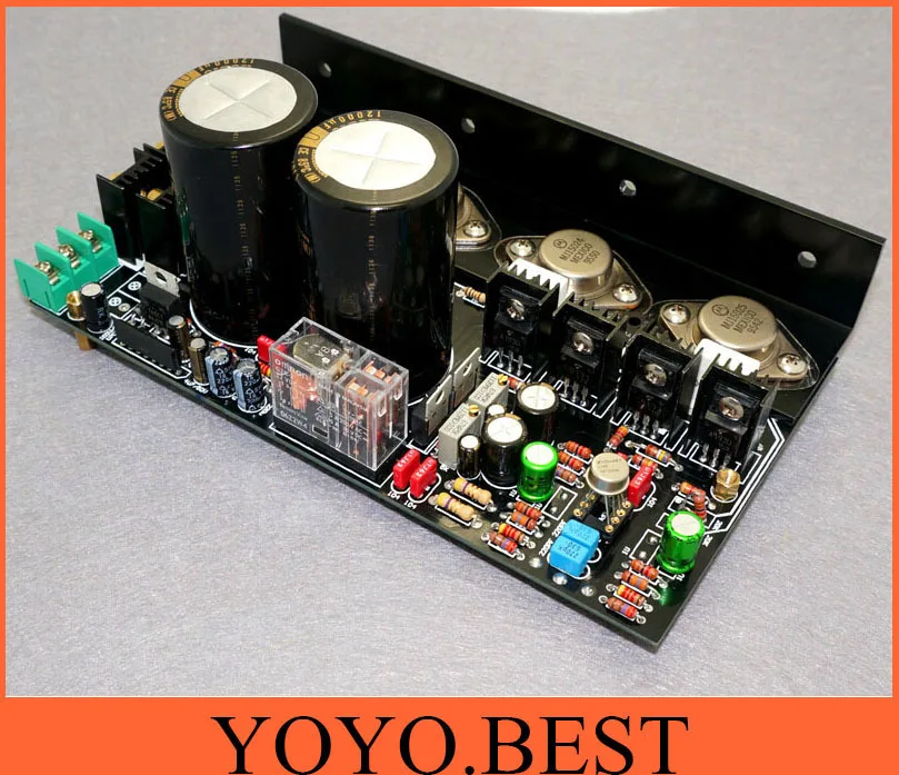 Hi end Full DC operational amplifier board with gold seal transistor output amplifier DIY kit ...