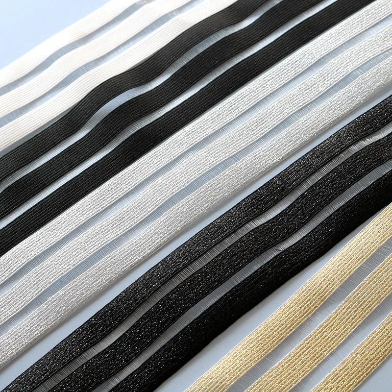 5cm-Lace-Elastic-Bands-Black-White-Net-Webbing-Rubber-Waist-Band-50mm ...