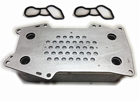 EC210 D6E Oil Cooler With Gaskets For Deutz BF4M2012 BF6M2012 Volvo ...