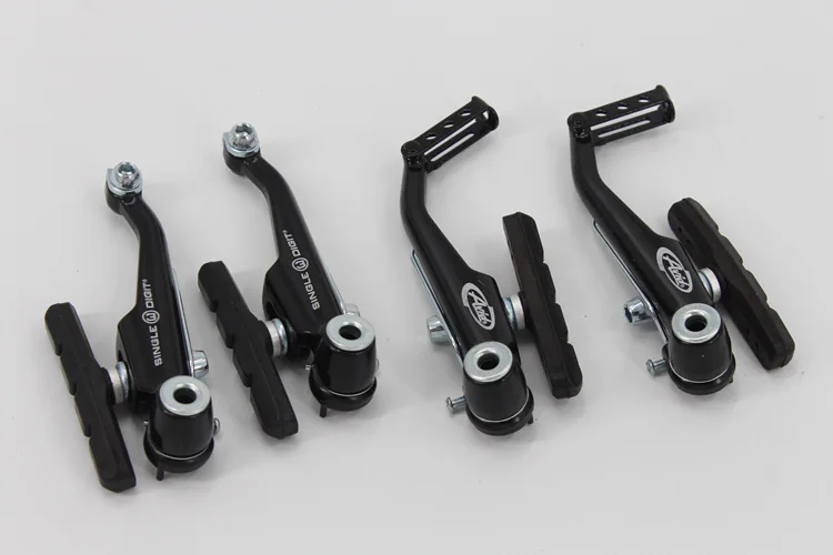 Patin de frein,Mini-frein en V, une roue, une paire, pour vélo de route ...