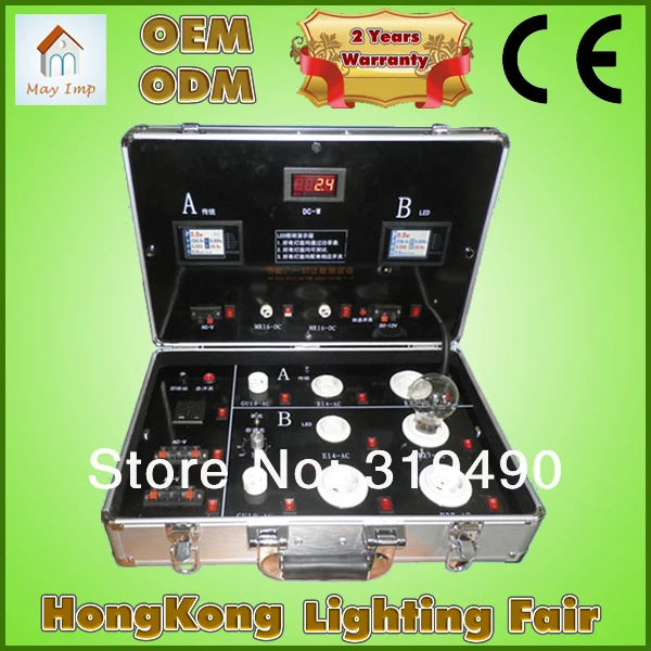 Parameter LED Demo Case,Portable demo kit,light bulb display case ...