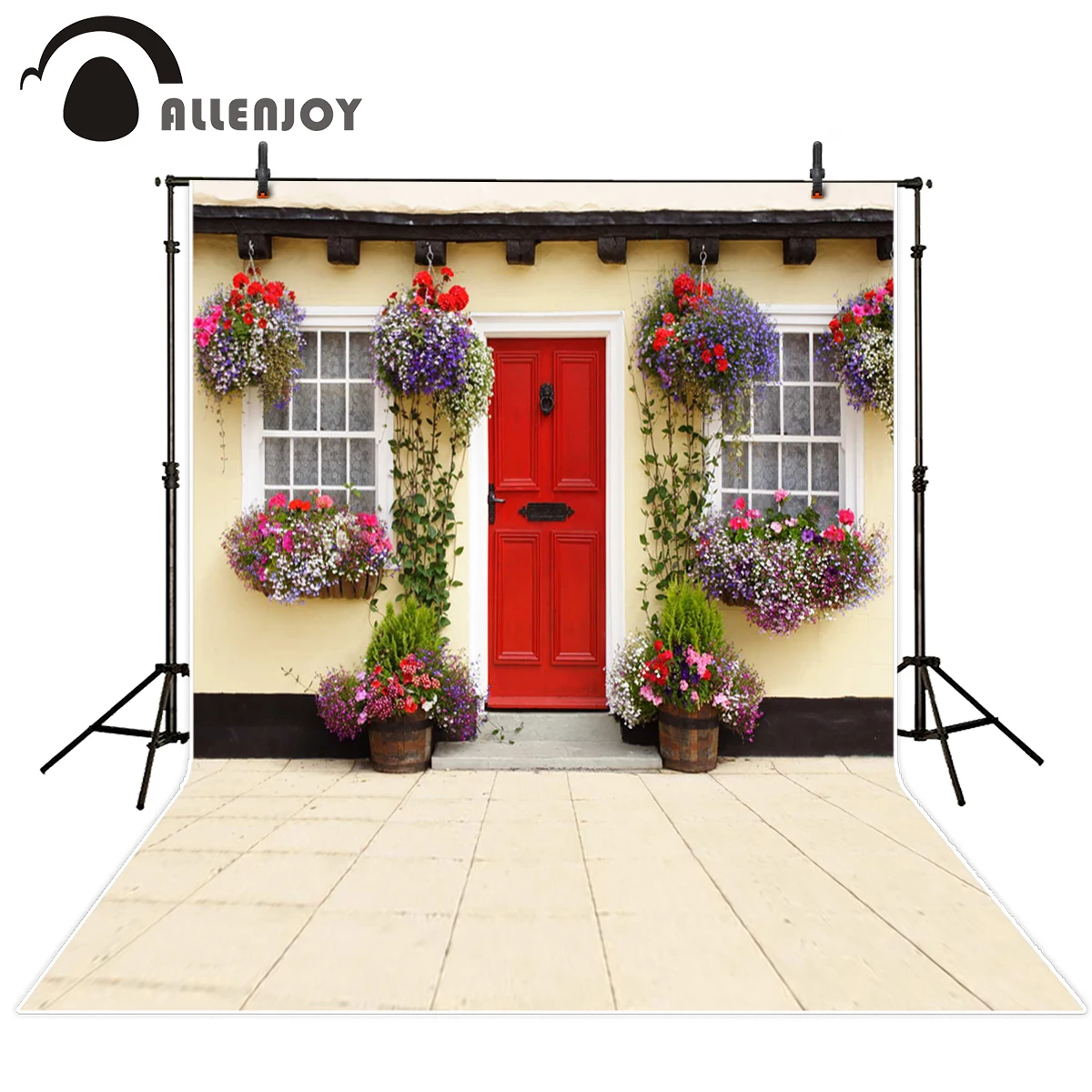 Allenjoy backgrounds for photo studio Small town recreation red door ...