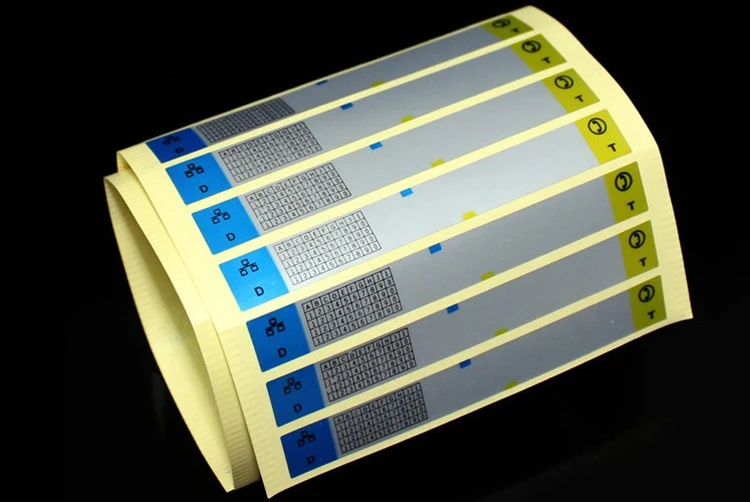 30 Sheets Ethernet Cable Telephone Cord Waterproof Label Paper Cable ...