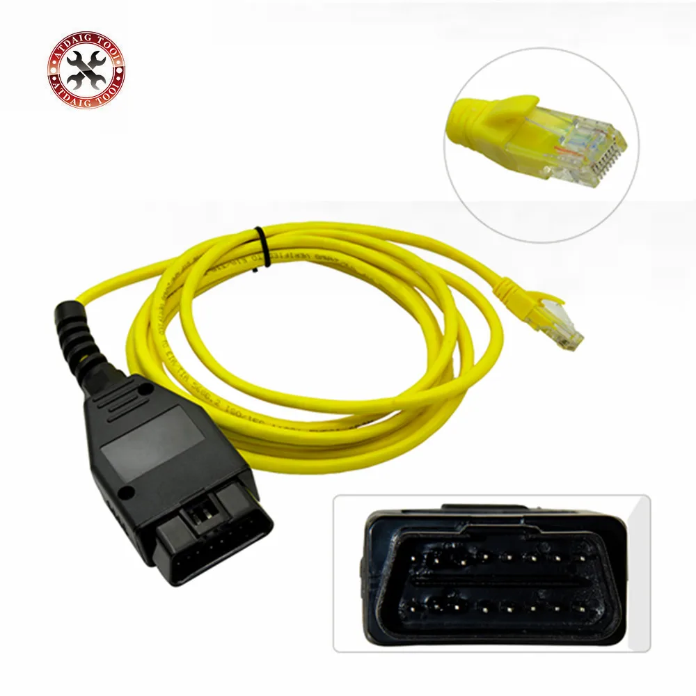 New Arrival For Bmw Enet Ethernet To Obd Interface Cable E Sys Icom Coding F Series Free