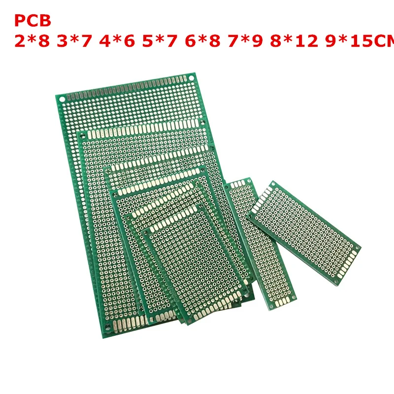 16pcs Double Side PCB Tinned 2.54mm Printed Circuit Board FR4 1.6mm ...