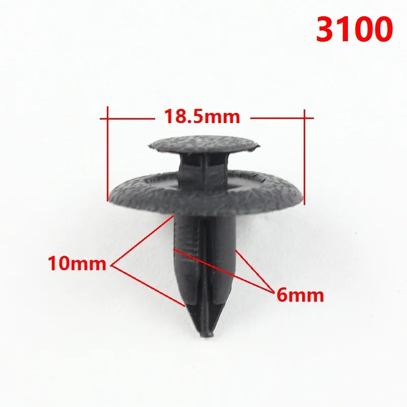 NO.3100 -30 pièces de rivets de fixation pour Mazda 323 M3 M6 B70 B50 ...