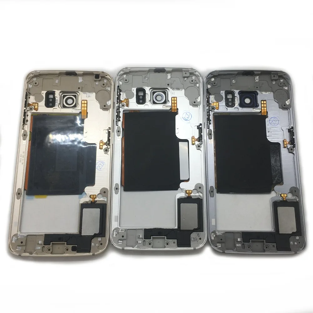 Tehxv средняя панель Задняя рамка чехол на заднюю крышку для Samsung ...