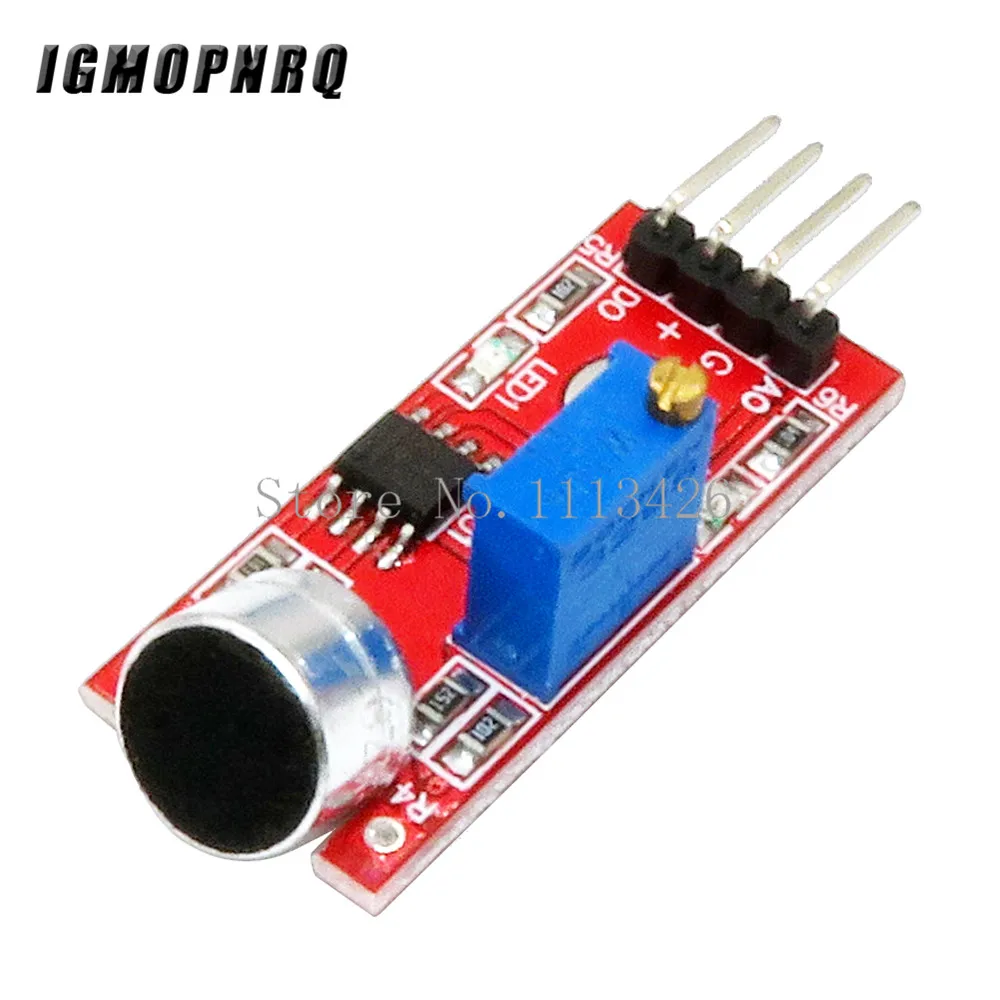 10pcs High Sensitivity Sound Microphone Sensor Detection Module For Avr Pic Ky 037 In Integrated