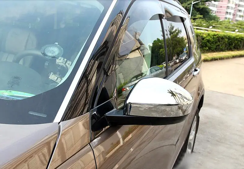 Chrome Rearview Side Mirror Cover Tirm 2pcs For Range Rover Velar 2017 ...