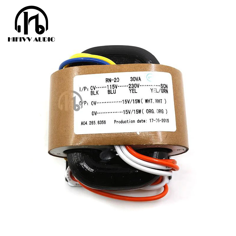 30W-R-Core-Power-Transformer-For-Audio-DAC-Preamp-Headphone-Amplifiers ...