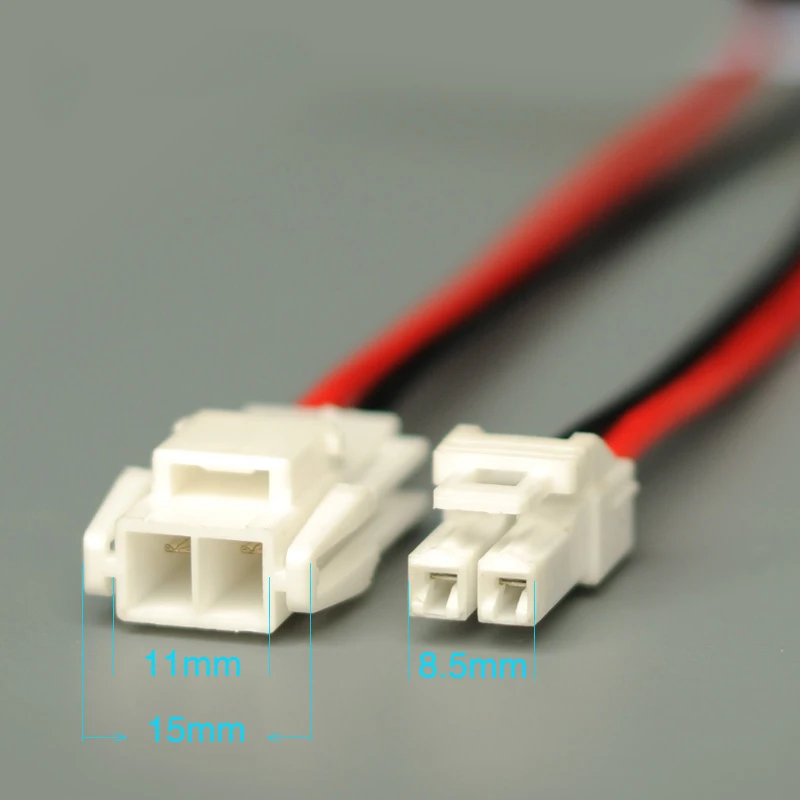 Yl 2pin Terminal Connection Cable 2 Core Insertion Joint Male And ...