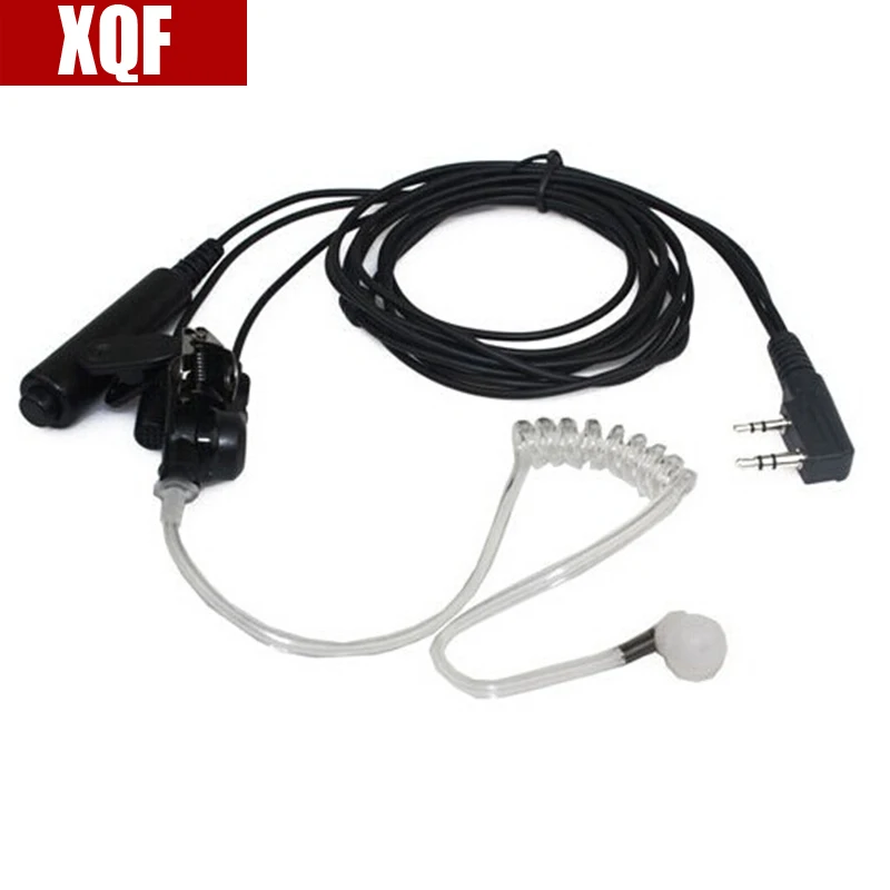 XQF-Headset-Acoustic-Air-Tube-Earpiece-Earphone-PTT-for-Kenwood-TK-3107 ...