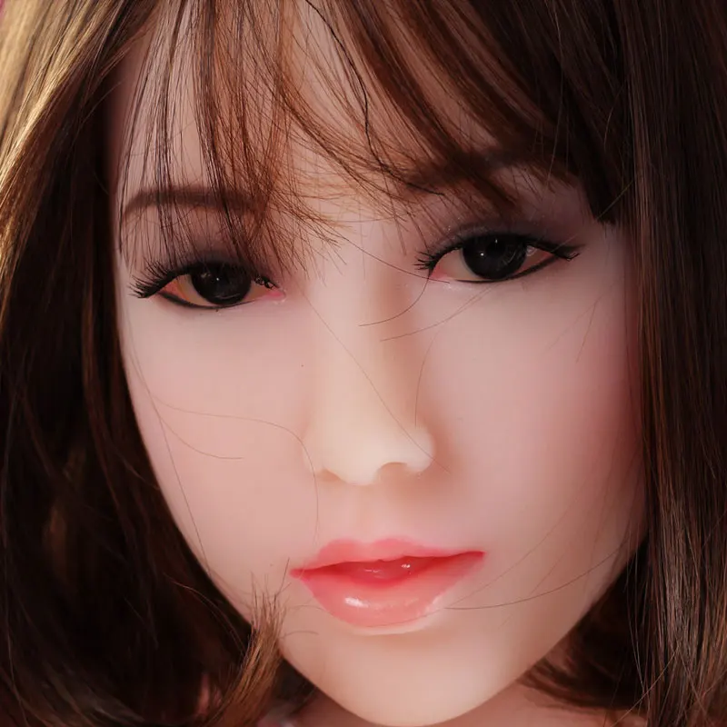 Silicone Head In Sex Dolls Sexy Lips Tongue Teeth Oral Sex Month Depth