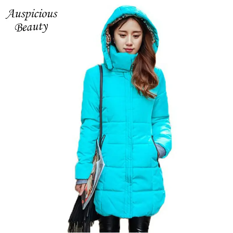 Plus Size 6XL 2017 New Winter Jacket Women Long Slim Cotton Clothing ...