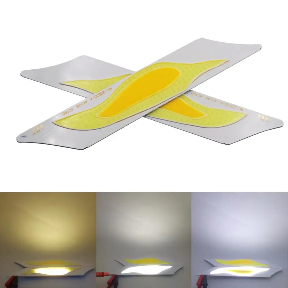 Tira de luces led cob 2018 A + B, 5 pares, 12V CC, amarillo, blanco ...