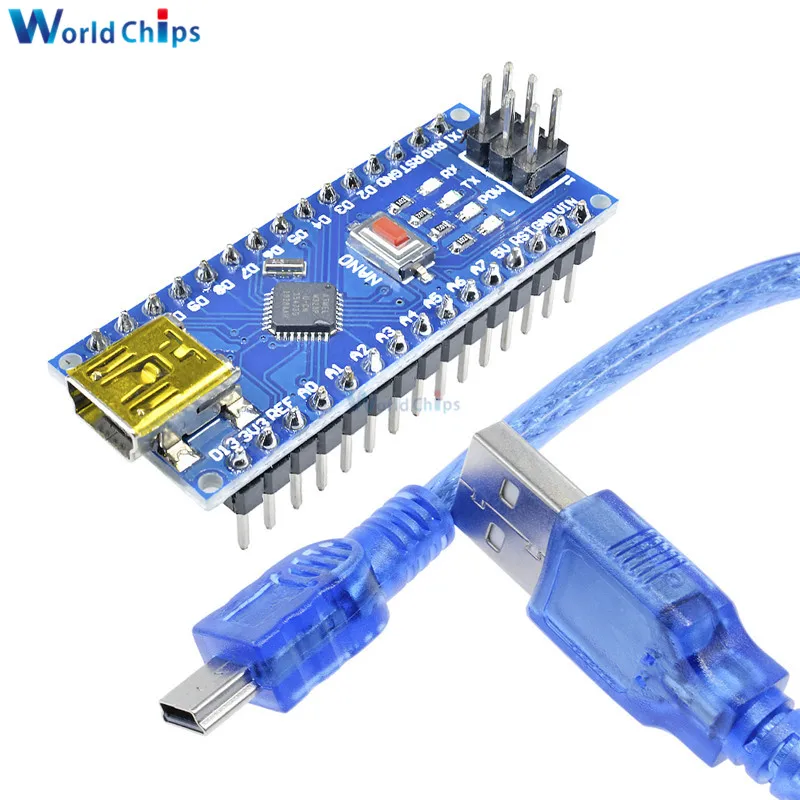 Ch340 Nano 3 0 Mini Usb Driver Atmega328 5v 16m Micro Controller Board Module Nano Ch340 V3 0