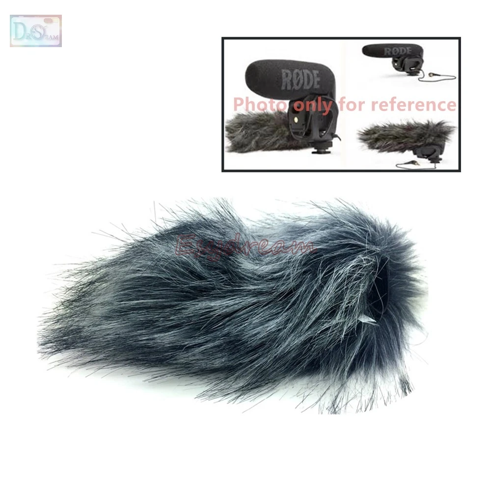 Professional Outdoor Dusty Mic Furry Cover Windscreen Windshield Muff ...