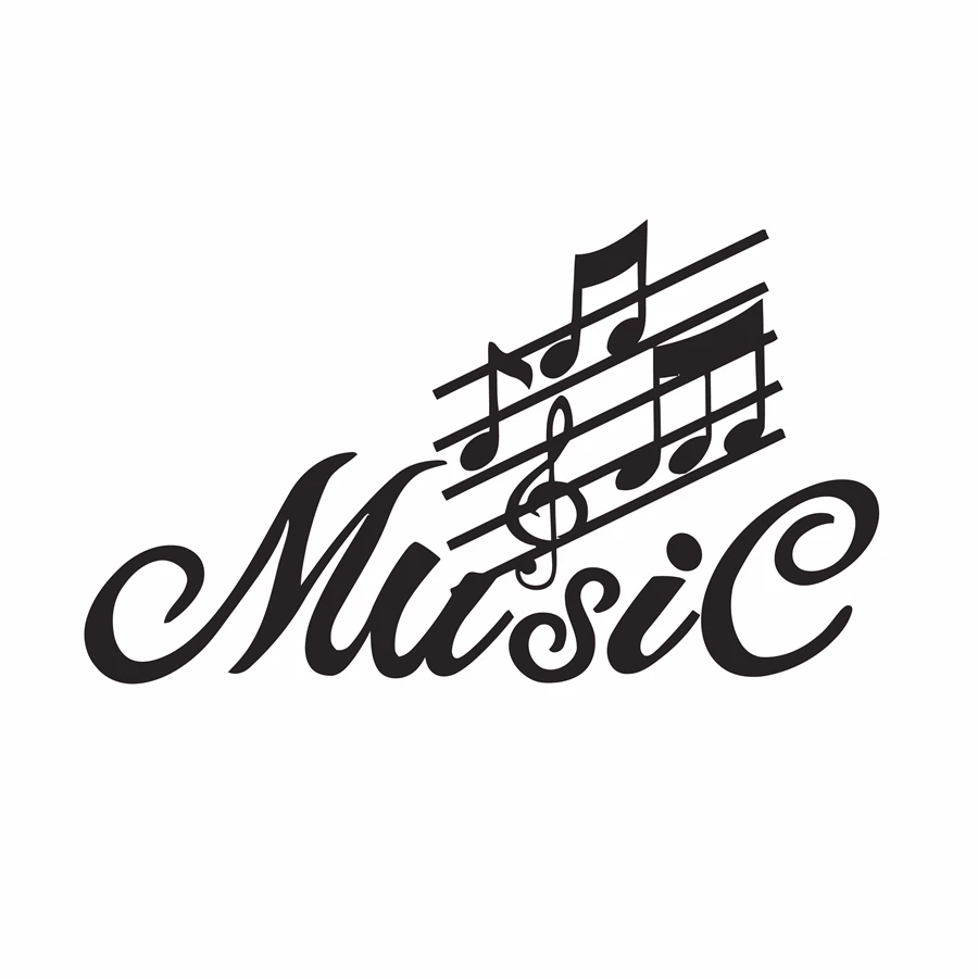 The Word Music Written In Notes