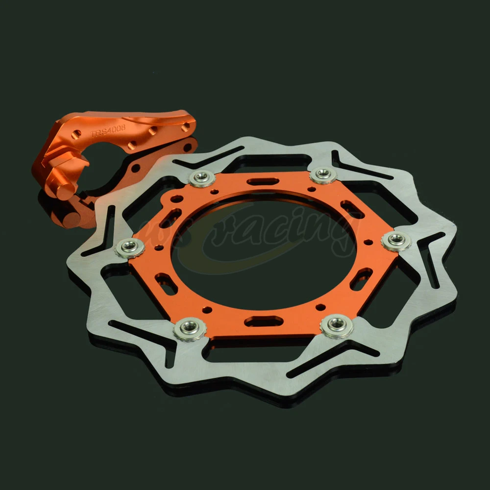 Cnc 270mm Motorcycle Front Floating Brake Disc & Caliper Bracket ...