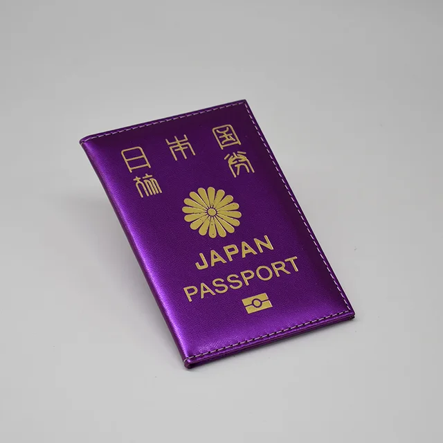 Dikedaku Luxury Women Passport Cover For Japanese High Quality Pu Leather Passport Case For