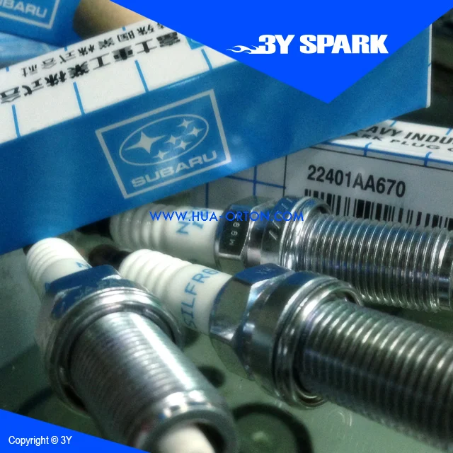 Set(4) Original Ngk Laser Iridium 22401-aa670 Spark Plug 7913 Silfr6a ...