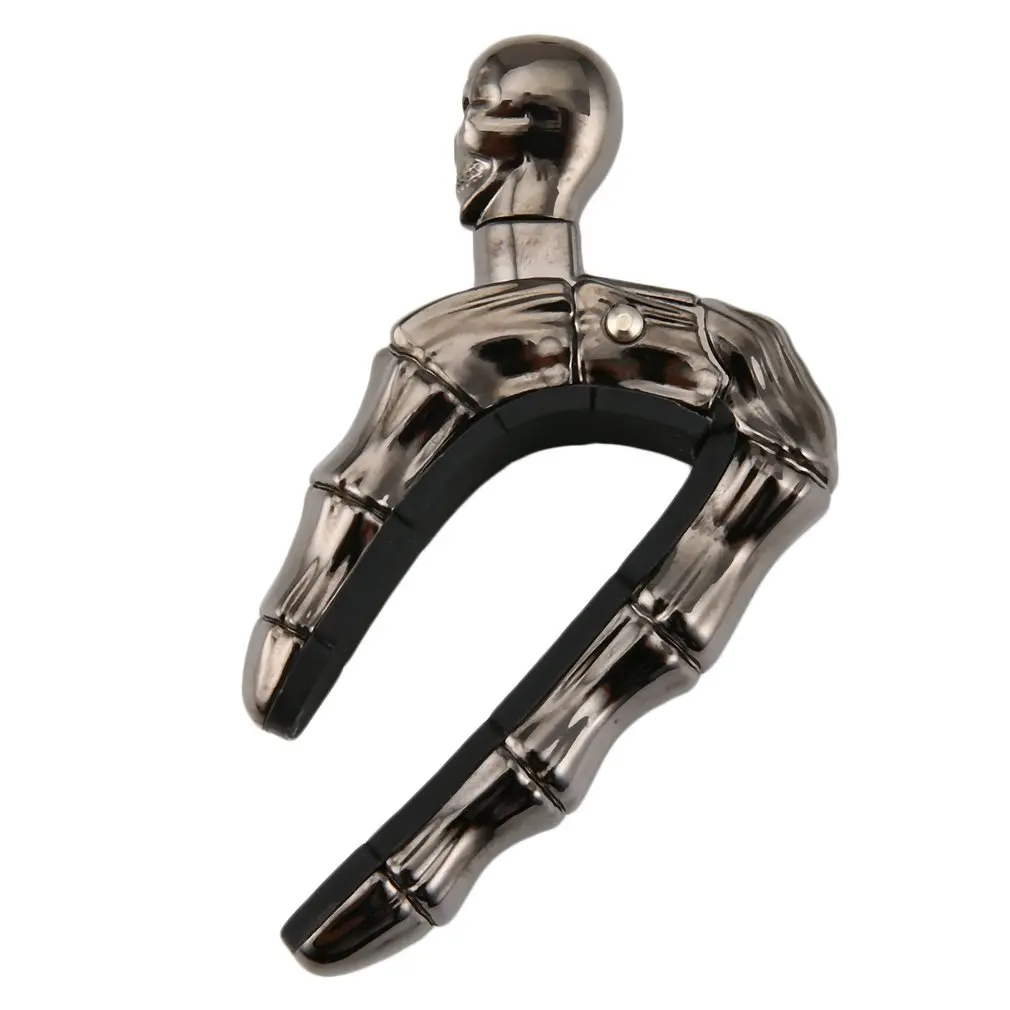 Skull Finger Screw Capo – Metal Screw Capo in Gold & Onyx - MyCapos