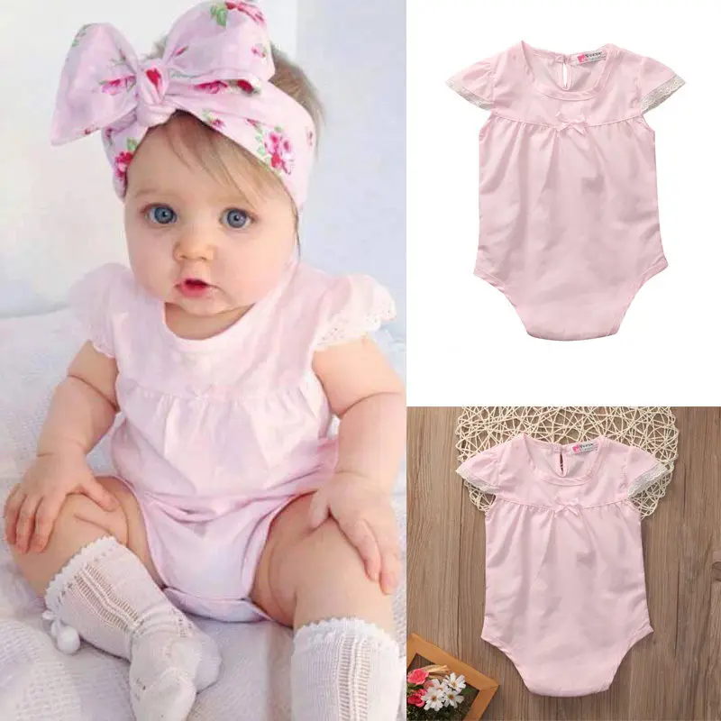 Children Newborn Toddler Girls Rompers Infant Baby Girl Romper Outfit Jumpsuit Sunsuit Clothes ...