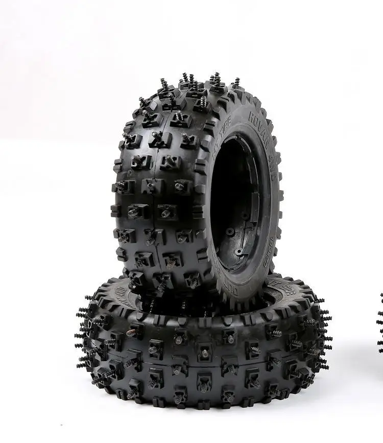 Rovan rc car spare parts 1/5 Losi 5ive t TRUCK tyres parts nail tyres ...