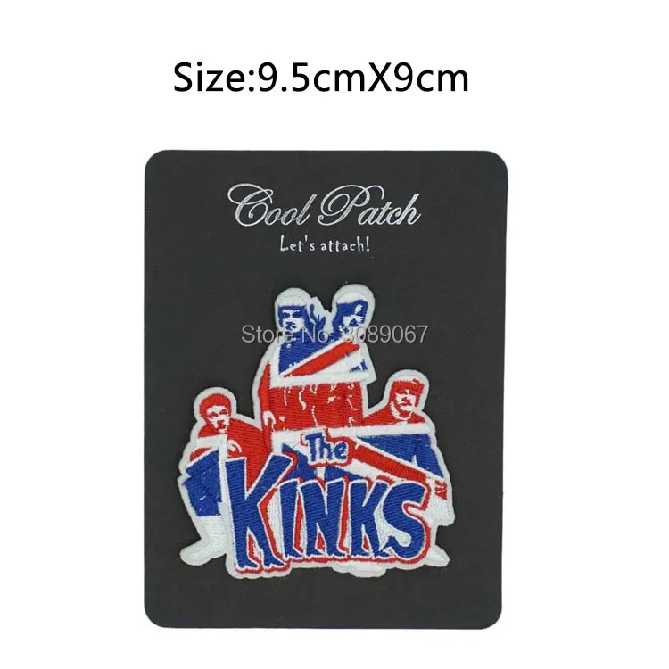 Rock Band Iron Transfers | British Invasion Bands | Iron Rock Patches ...