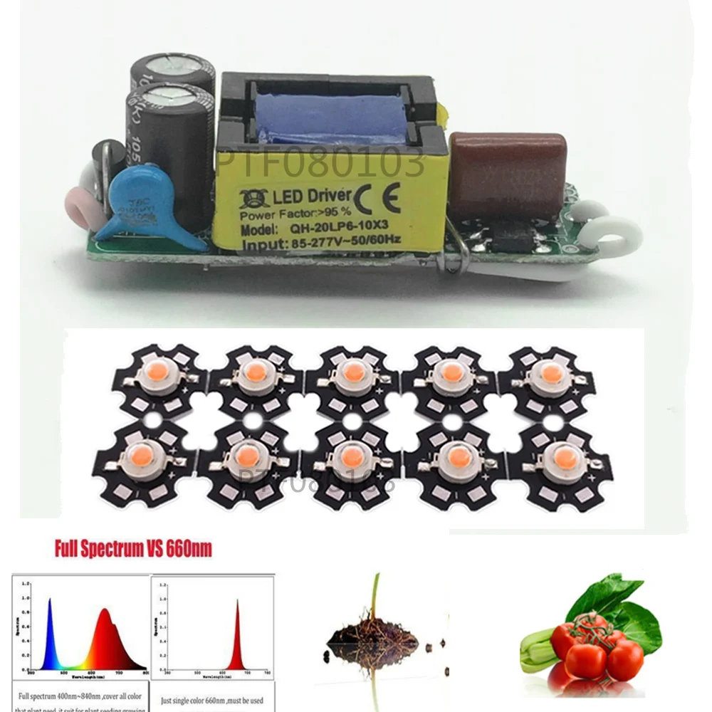 LED-2017-New-Arrival-10pcs-3w-full-spectrum-led-380-840nm-1pcs-6-10x3w ...