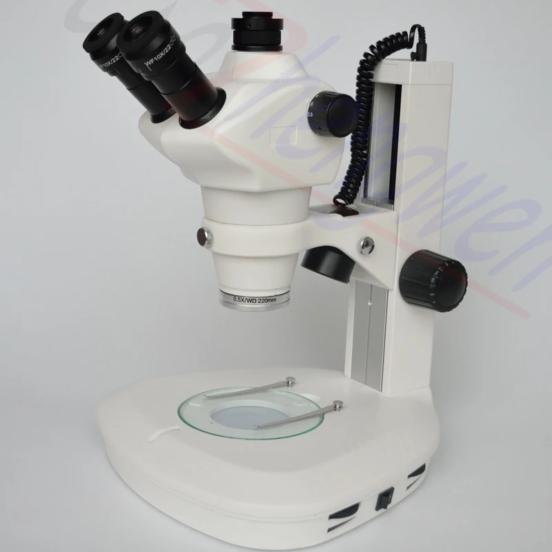 FYSCOPE-Soporte-de-pista-4X-50X-microscopio-Trinocular-Parfocal-con ...