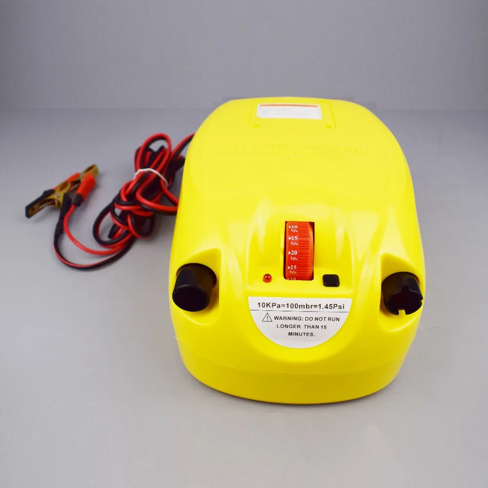 Gp80 elektrische luchtpomp rubber boot opblaasbare pomp auto hoge druk ...