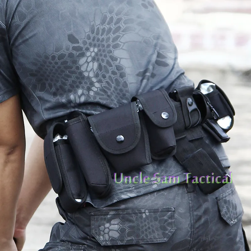 Tactical Utility Belt With Holster