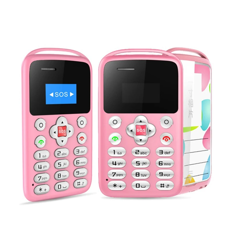 Original Ultra Thin Mini Card Phone AEKU M9 Colorful Pocket Phone Low ...