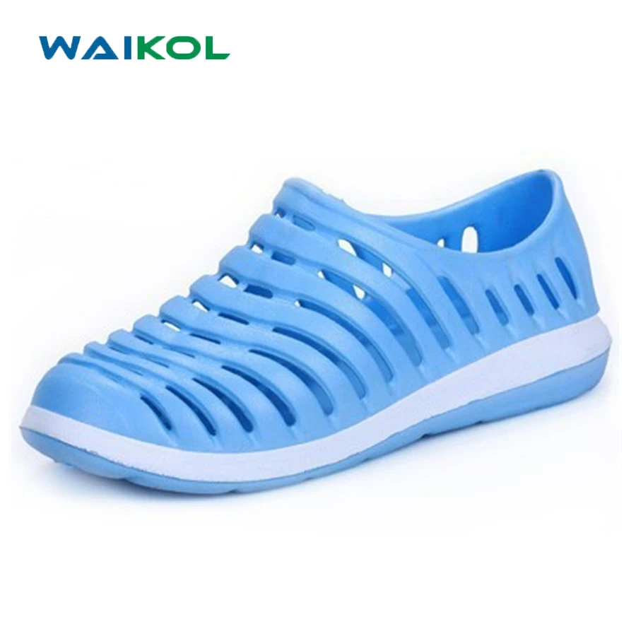 Waikol moda al por mayor jardín zapatos mujer Hollow nido zapatos del ...