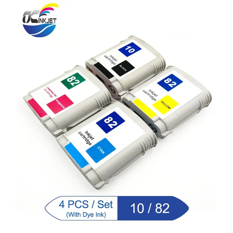 OCINKJET-69ML-for-HP-10-82-Ink-Cartridge-Full-With-Ink-For-hp10-hp82 ...