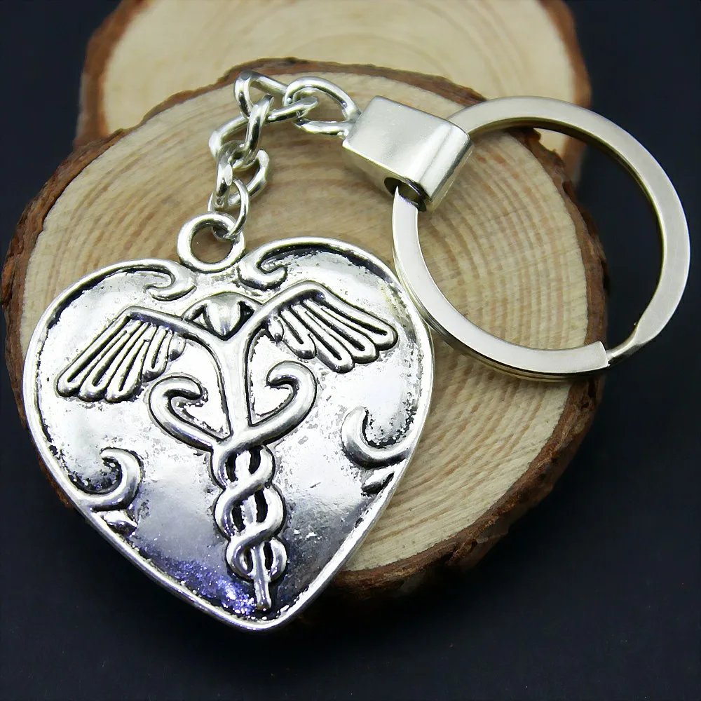 Home Decor Artesanato Favores Do Médico do Caduceus cane Pingentes DIY ...