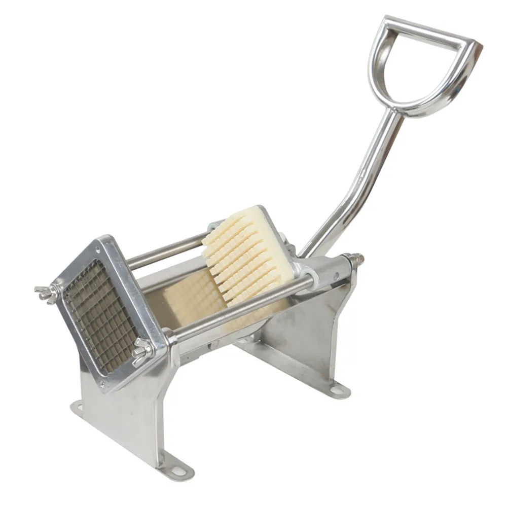 Stainless Steel Manual Potato Chipper 3 Kind Blades Vegetable Cutter