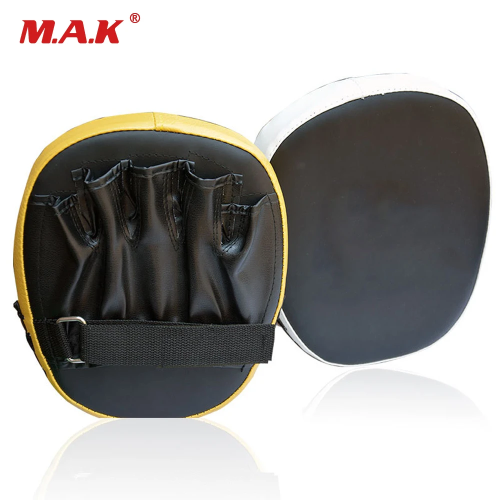 Sanda Hand Target Boxing Gloves Kicking Punching Pad PU Training MMA ...