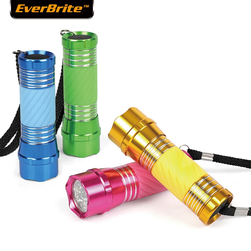 EverBrite MINI LED Flashlight 4 Pack Aluminum Flashlight (W/O BATTERY ...