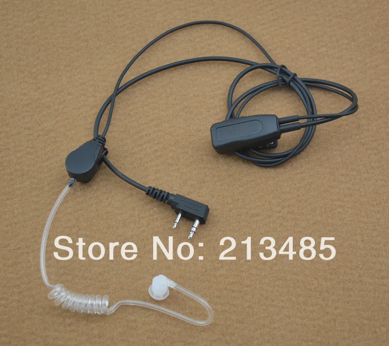 Original-Kirisun-KME-009-Air-Tube-Acoustic-Earpiece-Mic-with-PTT-for ...