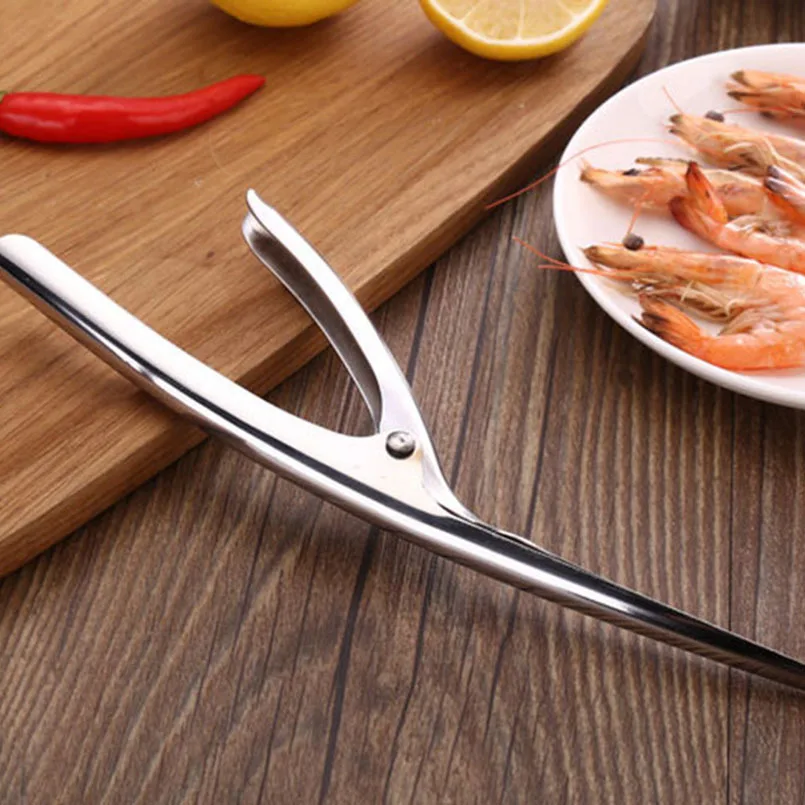 New Peeling Shrimp Stainless Steel Lobster Sheller Lazy Artifact Shrimp ...