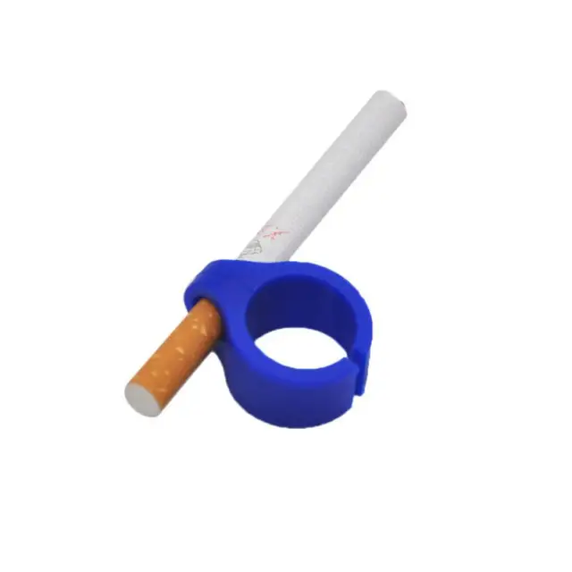ISHOWTIENDA 1PC Silicone Ring Finger Hand Rack Cigarette Holder For ...
